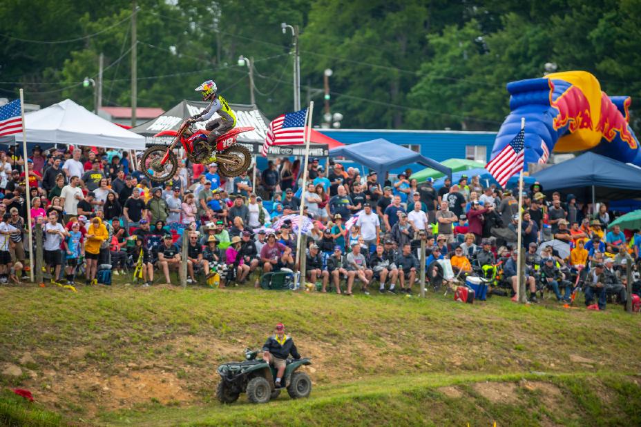 Podium Overall Finish for Jett Lawrence at High Point AMA Pro MX