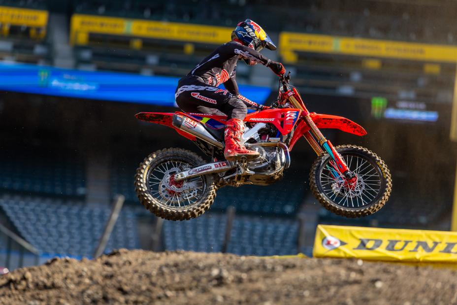Jett Lawrence Earns His First Win of the Season, at Anaheim 2 SX