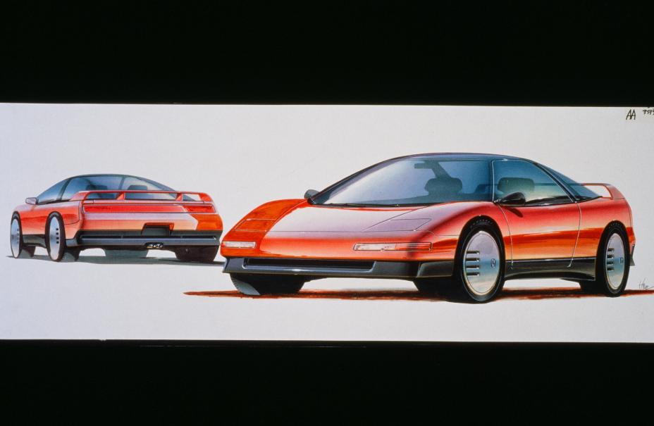 Original NSX Sketch