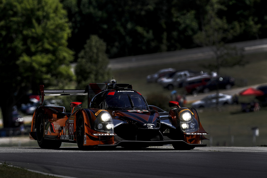 The Honda-powered Michael Shank Racing team came through the field to ...