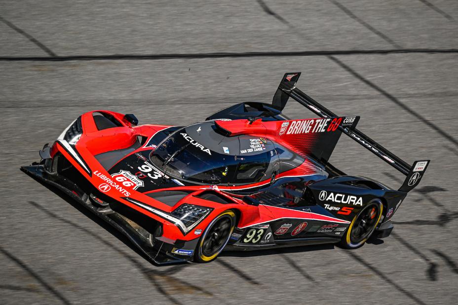 Updated Acura ARX-06 impresses in preseason testing