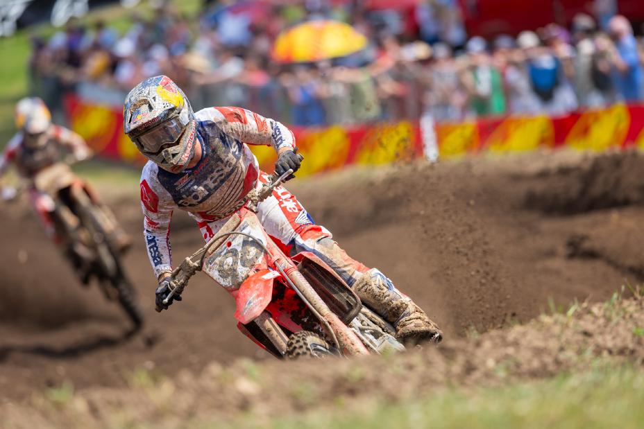 Fireworks for Honda HRC Progressive at RedBud MX