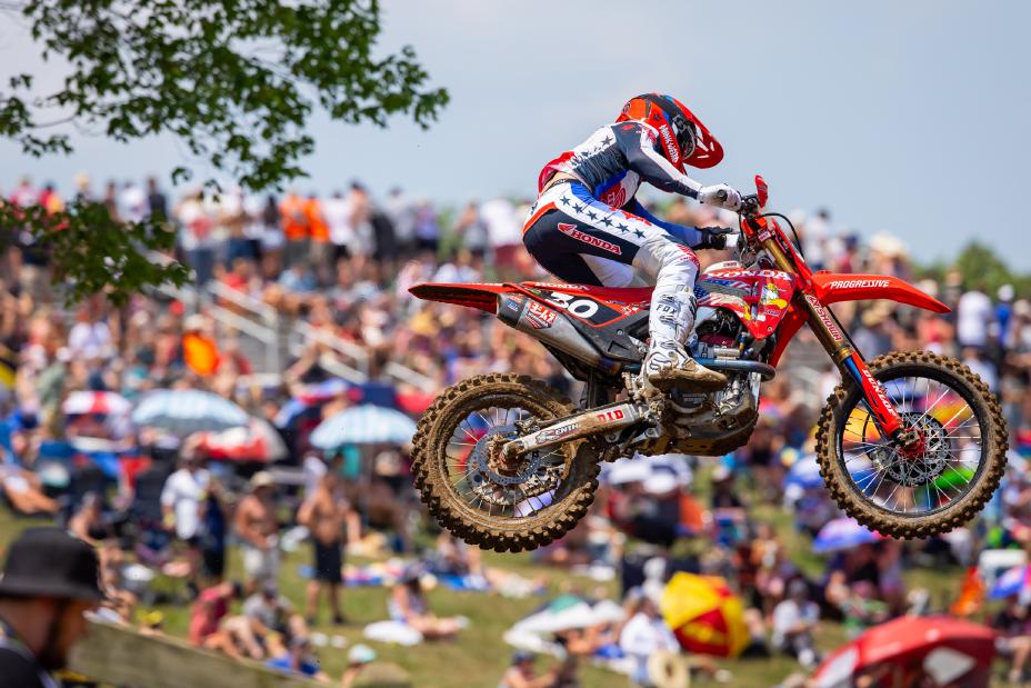 Fireworks for Honda HRC Progressive at RedBud MX