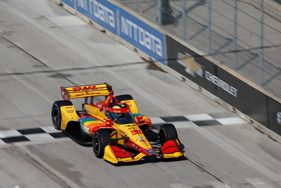 Alex Palou on Pole for Honda, Chip Ganassi Racing at Detroit Grand Prix