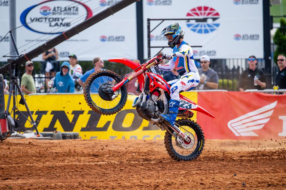 Double Wins for Team Honda HRC at Atlanta Supercross