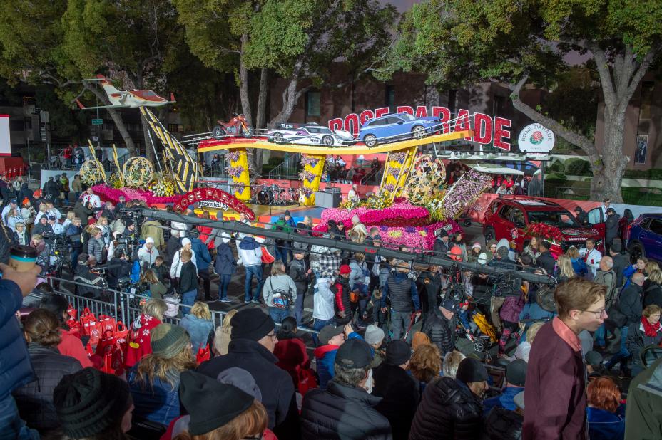 Honda Forever Determined 2023 Rose Parade Float