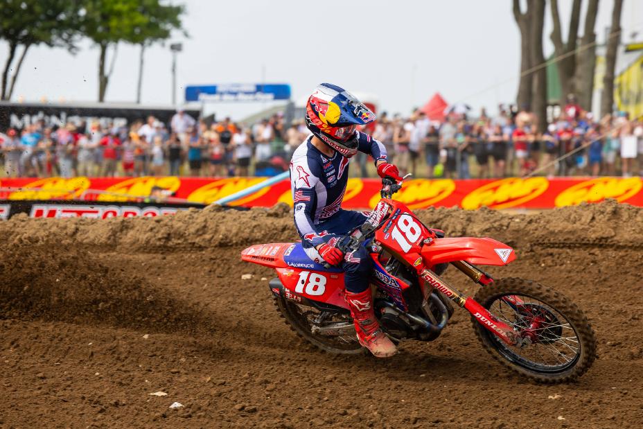 Jett Lawrence Continues Perfect Season at RedBud National