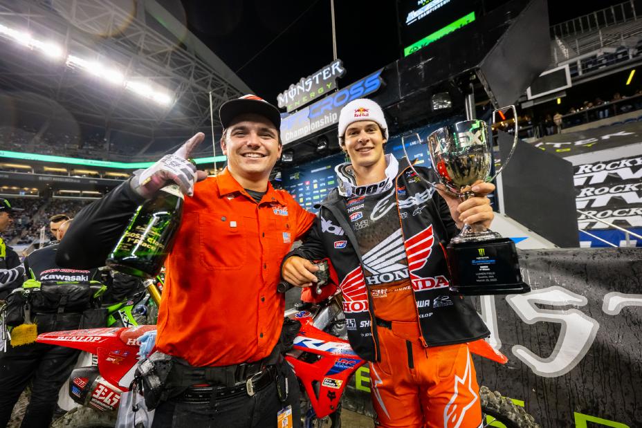 Jett Lawrence Takes His Fourth Win of the Season at Seattle SX