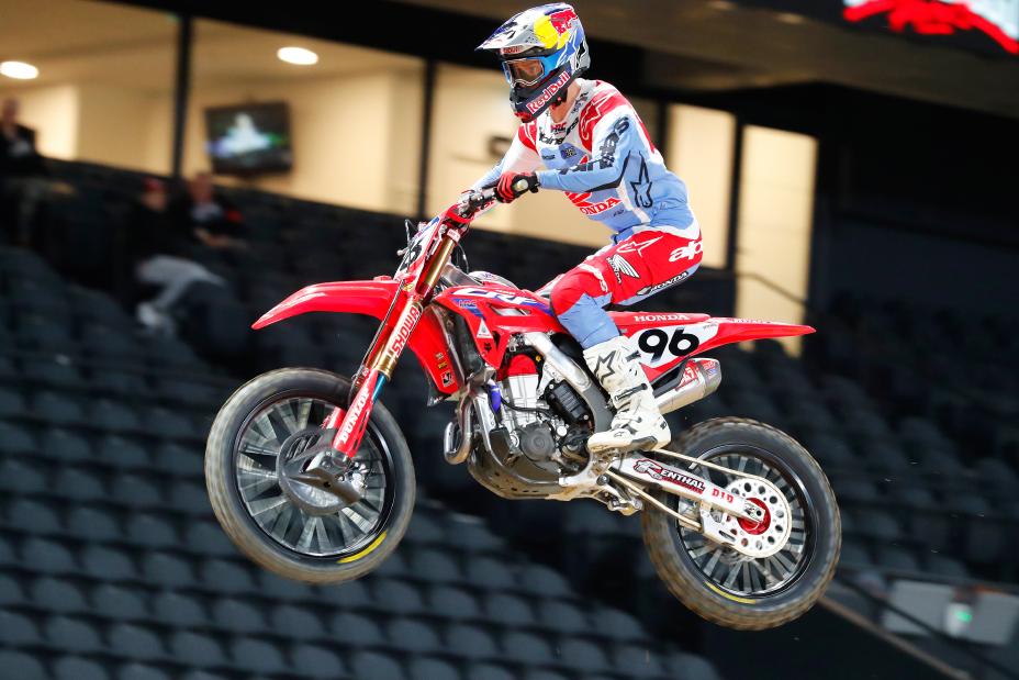 Team Honda HRC Rules Paris Supercross