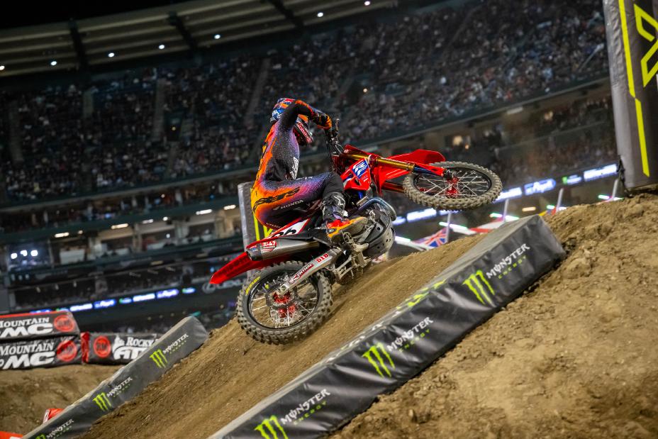 Steady Opening Race for Honda HRC Progressive at Anaheim 1 SX