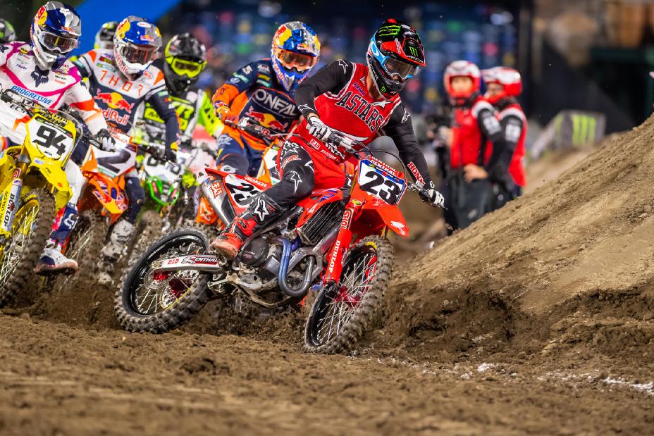 Jett Lawrence Wins 250 West AMA Supercross Opener at Anaheim 1