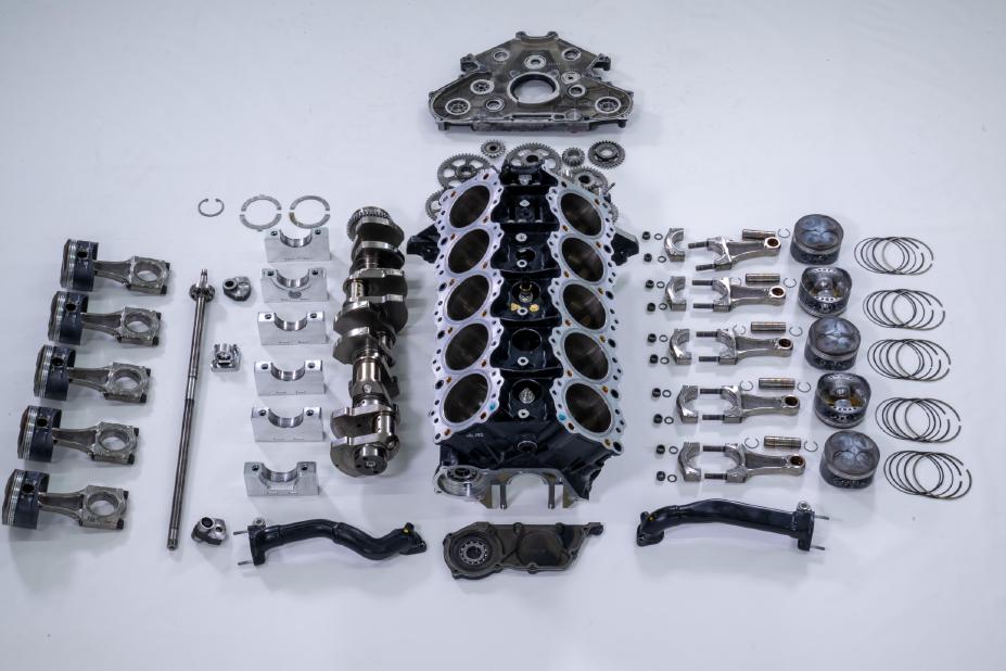 Senna's Last Honda V10 F1 Engine