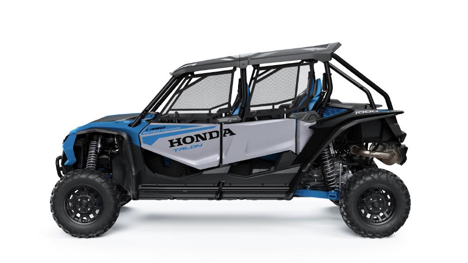 2022 Honda Talon 1000X-4 FOX Live Valve Matte Blue Metallic