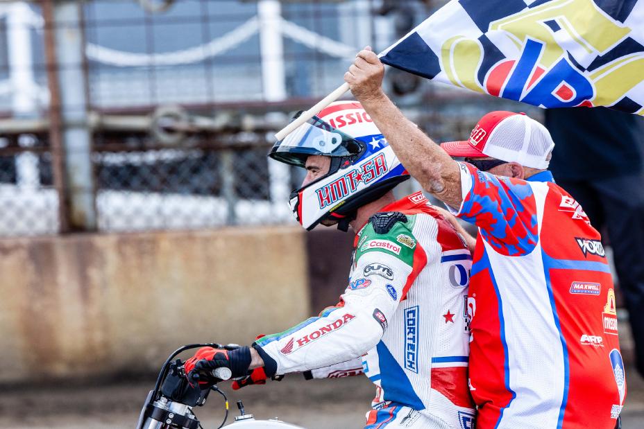 Milestone Flat Track Victory for Honda