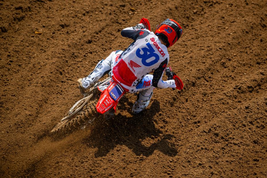Fireworks for Honda HRC Progressive at RedBud MX