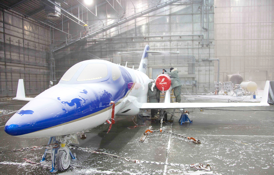 The HondaJet Underwent Extreme Cold Weather Testing