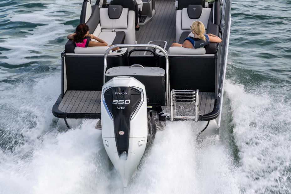 Honda Marine Debuts All-New BF350 Outboard Company’s First V8 Motor ...
