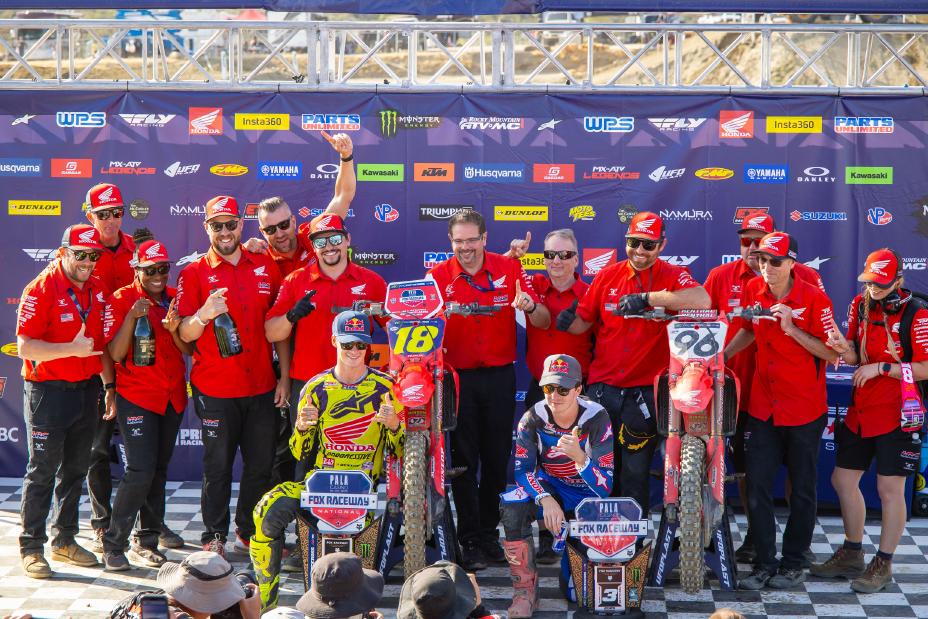Powerful Return to Racing for Honda HRC Progressive at Fox Raceway