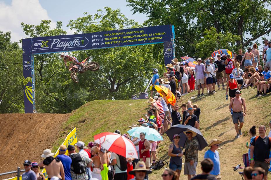 Fireworks for Honda HRC Progressive at RedBud MX