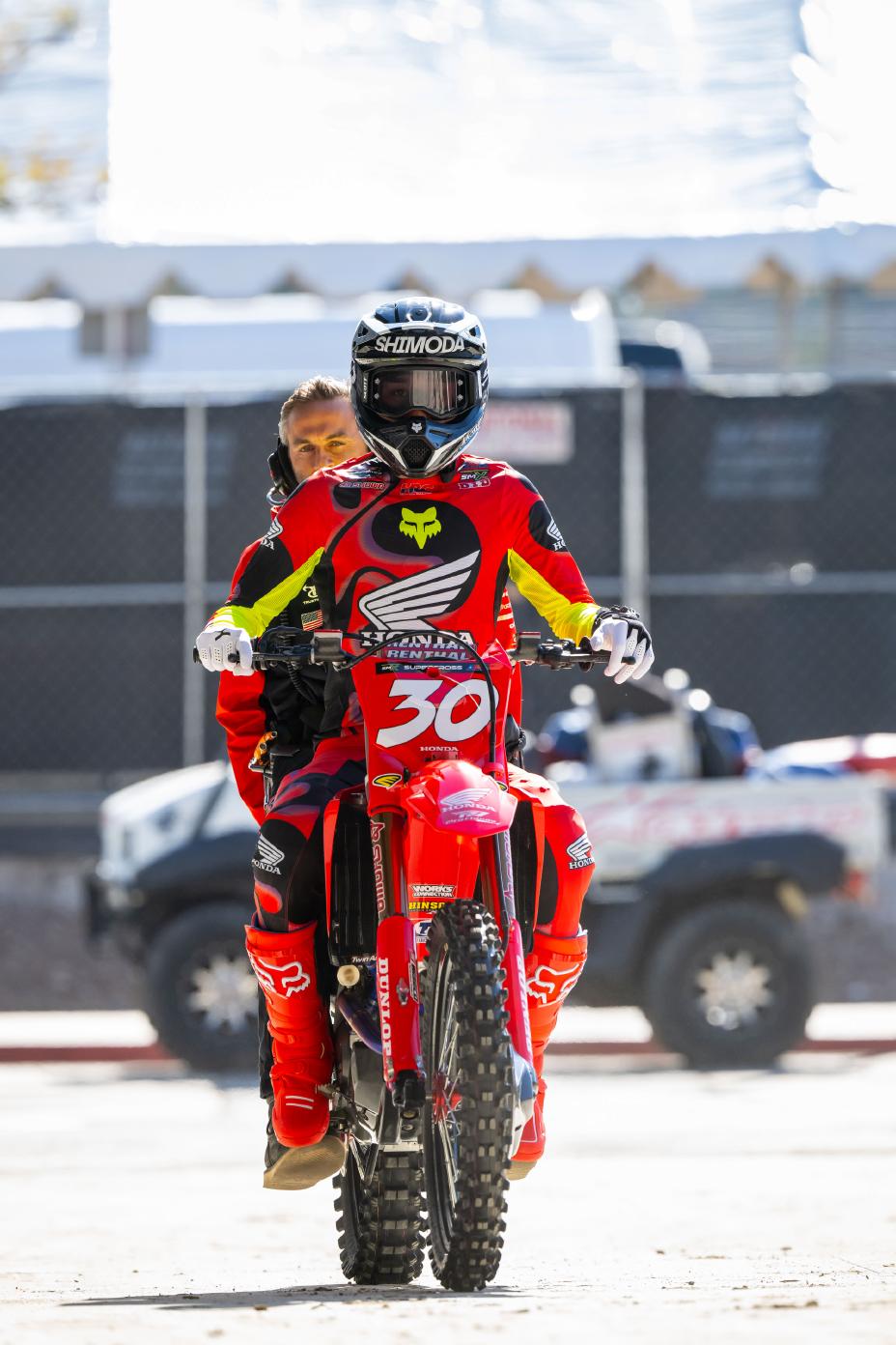 Jett Lawrence Returns to Podium at San Diego SX
