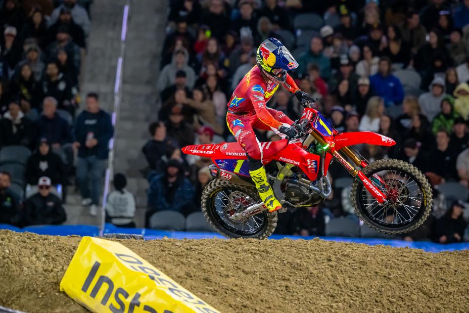 Jett Lawrence Returns to Podium at San Diego SX
