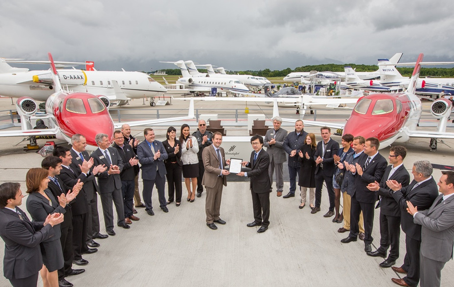 The HondaJet Received A Type Certificate From The European Aviation 