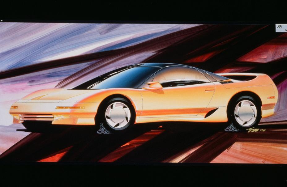 Original NSX Sketch