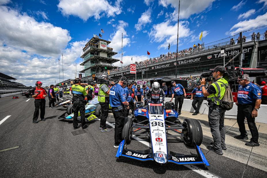 Takuma Sato scores front row start for Honda at the 2025 Indianapolis 500