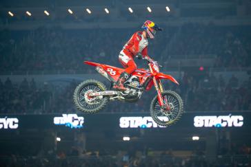 Team Honda HRC Sweeps Detroit Supercross