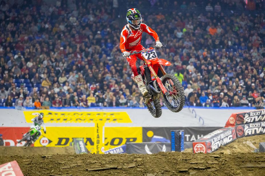 Hunter Lawrence Wins Again at Indianapolis Supercross
