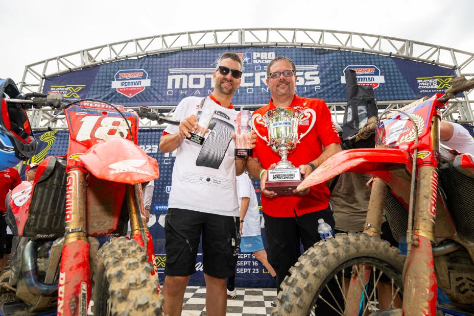 Emotional Finish to Incredible AMA Pro Motocross Season for Team Honda HRC