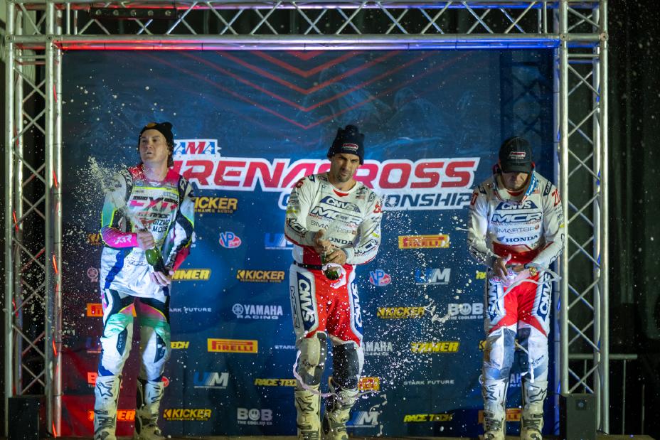 Vince Friese Wraps Up First AMA Arenacross Championship