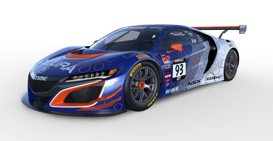 Acura Reveals Exciting NSX GT3 Pirelli World Challenge Liveries