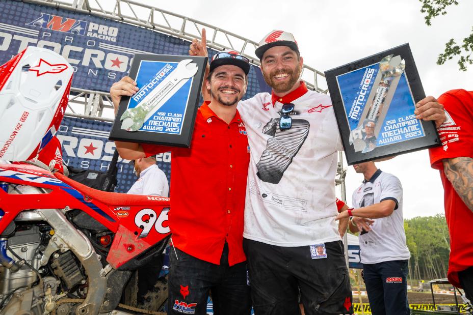 Emotional Finish to Incredible AMA Pro Motocross Season for Team Honda HRC