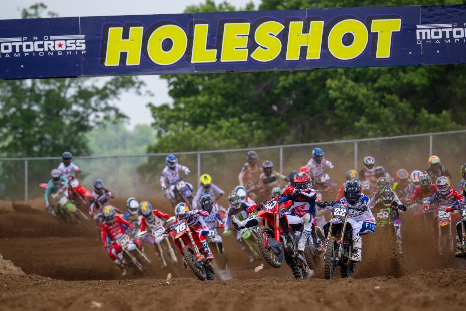 Fireworks for Honda HRC Progressive at RedBud MX