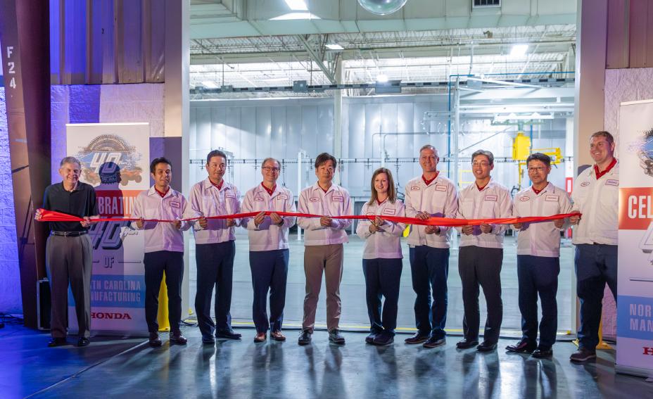 Honda Celebrates 40 Years of Production in North Carolina with ...