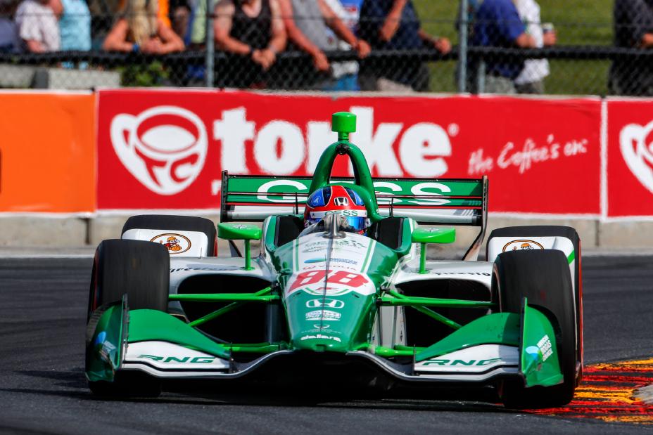 Herta, Rossi Sweep Front Row for Honda in Road America Qualifying