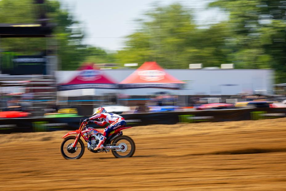 Fireworks for Honda HRC Progressive at RedBud MX