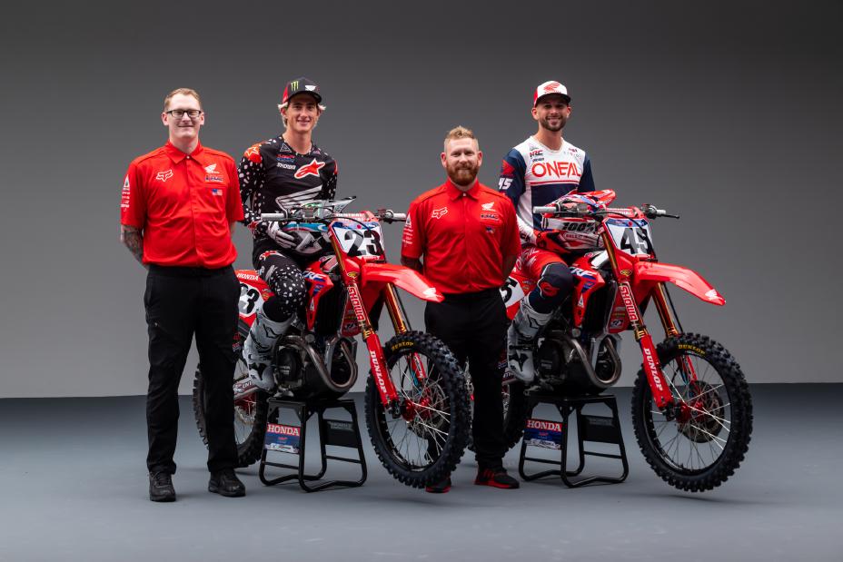 Team Honda HRC Presents Lineup Ahead of 2023 Season