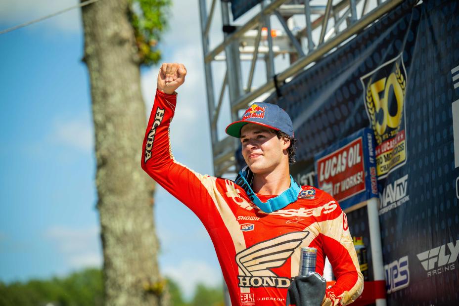 Overall Podiums for Ken Roczen, Jett Lawrence at Budds Creek MX