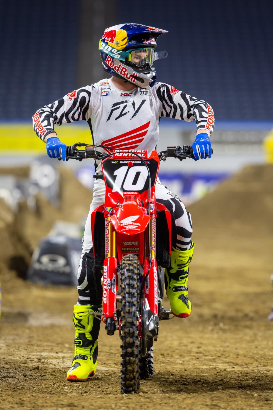 Chance Hymas Scores Sixth-Place 250 Result at Detroit SX