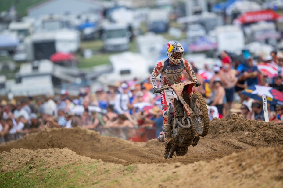 Fireworks for Honda HRC Progressive at RedBud MX