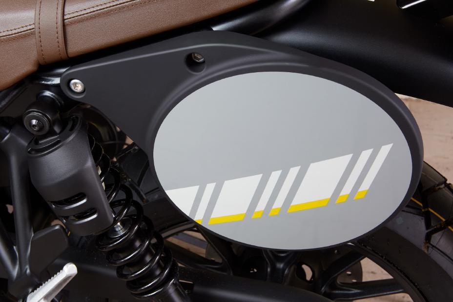 2025 Honda SCL500 rear side cover