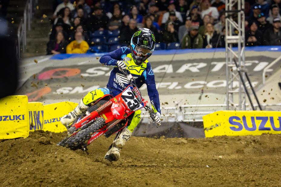 Lawrence Extends 250SX East Points Lead with Detroit Win