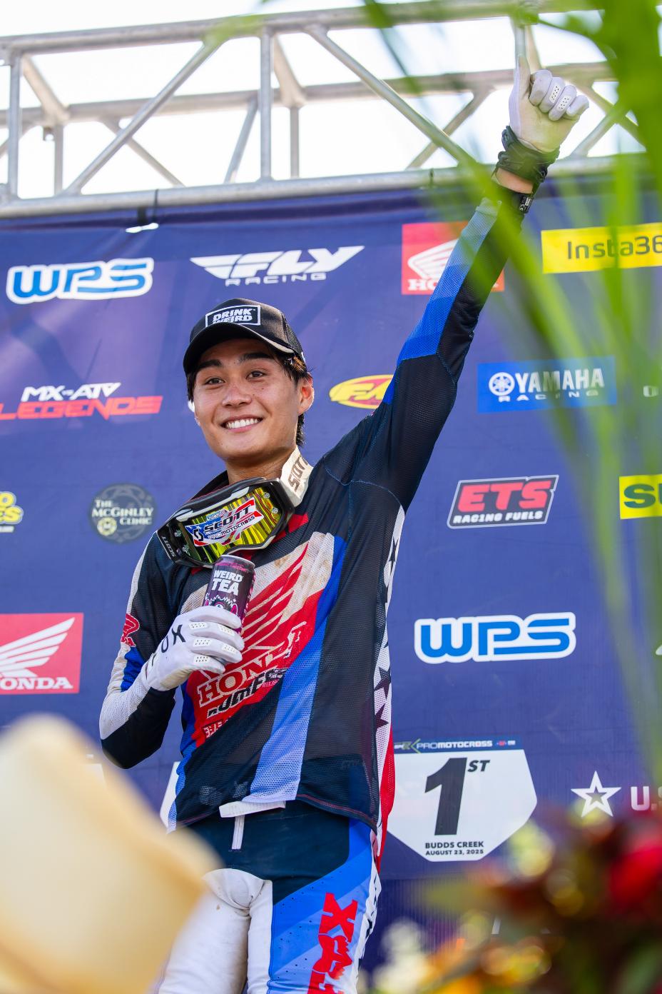 Fireworks for Honda HRC Progressive at RedBud MX