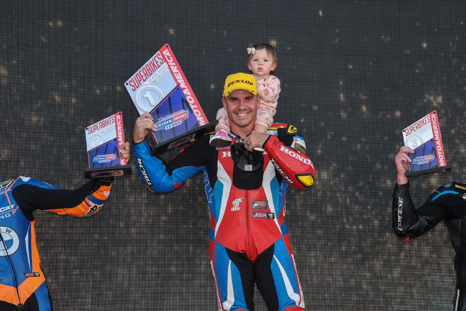 Hayden Gillim Earns Honda the 2024 MotoAmerica Stock 1000 Championship