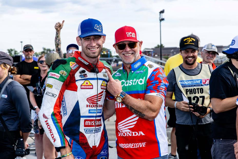 Milestone Flat Track Victory for Honda