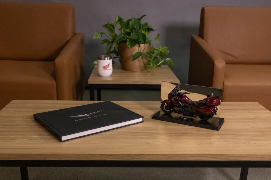 25 Honda Gold Wing Coffee Table Book and Tabletop Model