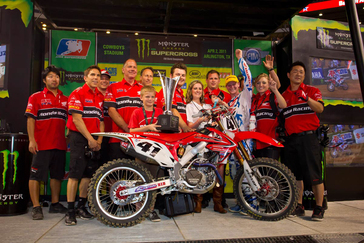 Honda Red Riders Finish One-Two-Three in Texas